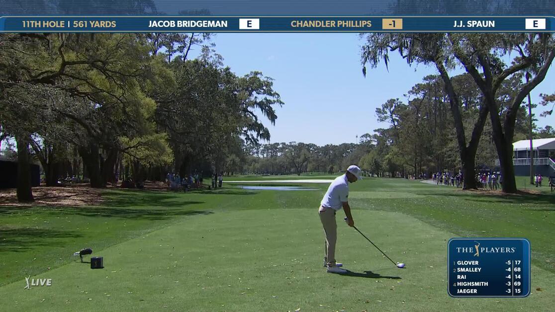 Chandler Phillips | Round 1 | 11th hole | Shot 1 | 2025 THE PLAYERS