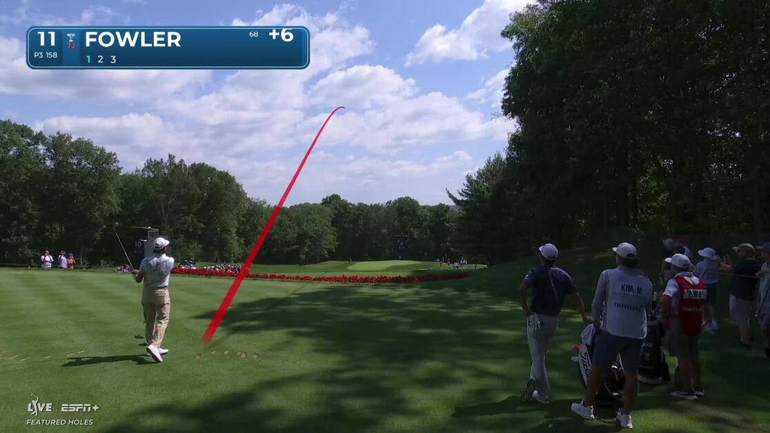 Rickie Fowler | Round 2 | 11th hole | Shot 1 | 2025 Travelers