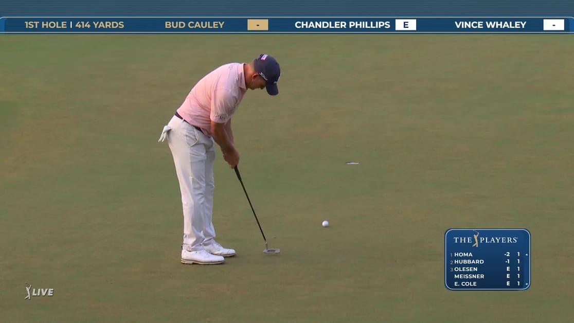 Bud Cauley | Round 1 | 1st hole | Shot 4 | 2026 THE PLAYERS