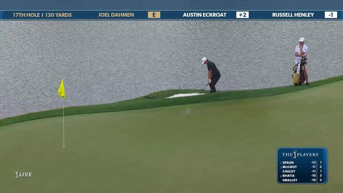 Joel Dahmen | Round 4 | 17th hole | Shot 2 | 2025 THE PLAYERS