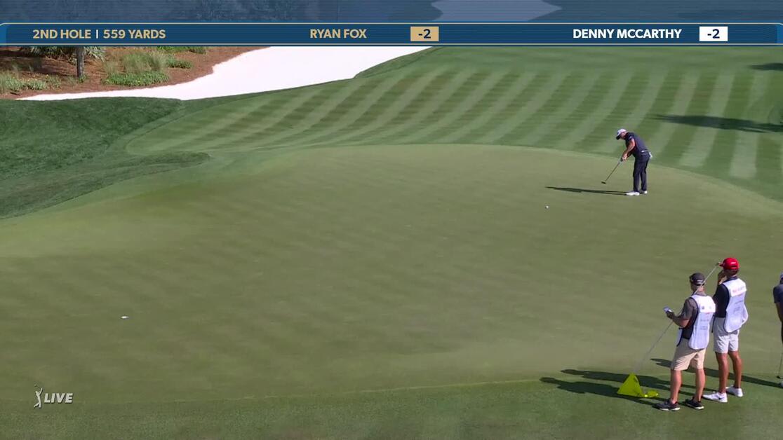 Ryan Fox | Round 3 | 2nd hole | Shot 4 | 2025 THE PLAYERS