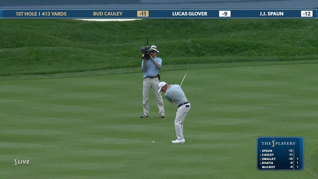 Bud Cauley | Round 4 | 1st hole | Shot 2 | 2025 THE PLAYERS