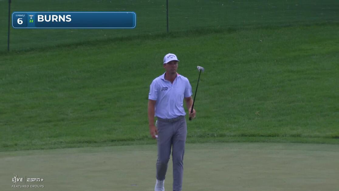 Sam Burns | Round 1 | 6th hole | Shot 5 | 2025 3M Open