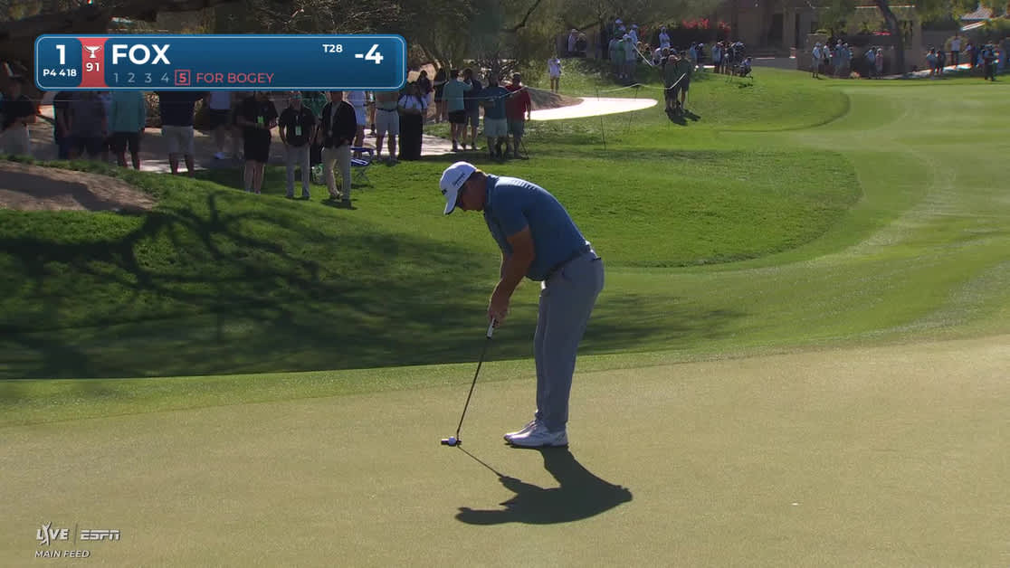 Ryan Fox | Round 3 | 1st hole | Shot 5 | 2026 WM Phoenix Open
