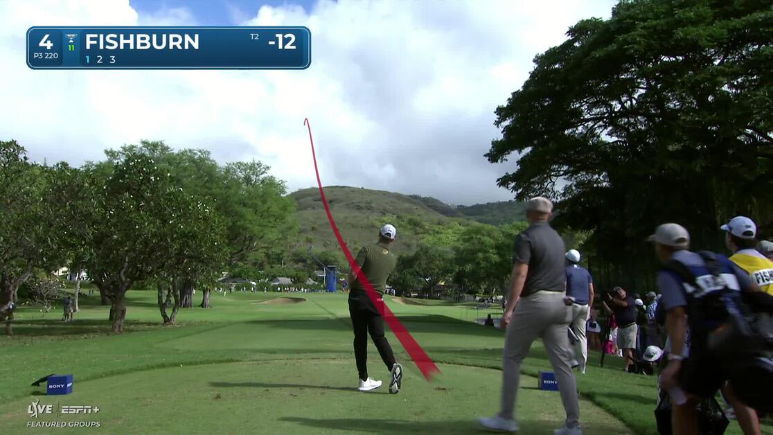Patrick Fishburn | Round 4 | 4th hole | Shot 1 | 2025 Sony Open