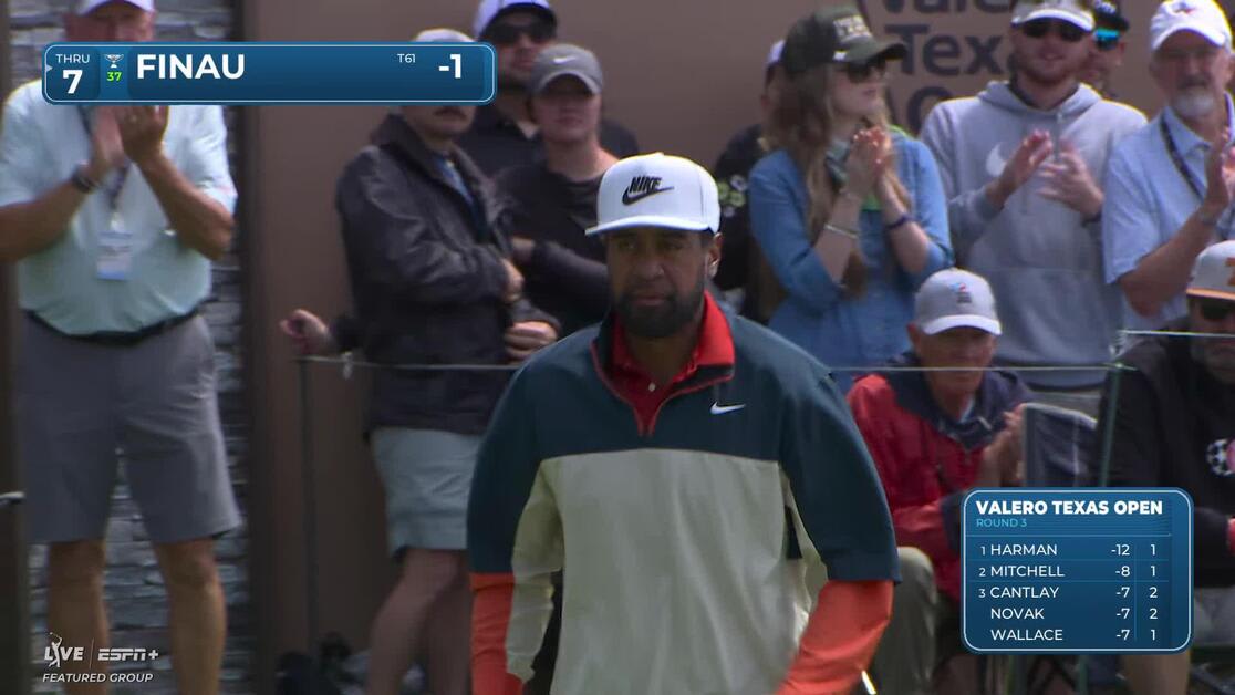 Tony Finau | Round 3 | 16th hole | Shot 3 | 2025 Valero