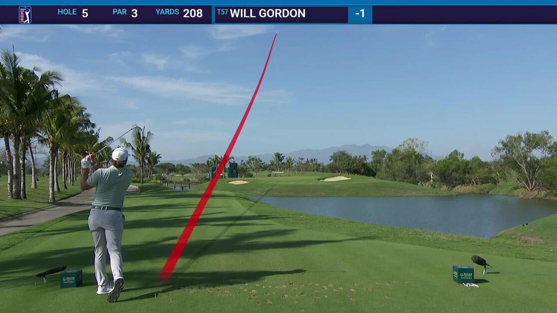 Will Gordon | Round 1 | 5th hole | Shot 1 | 2025 Mexico Open