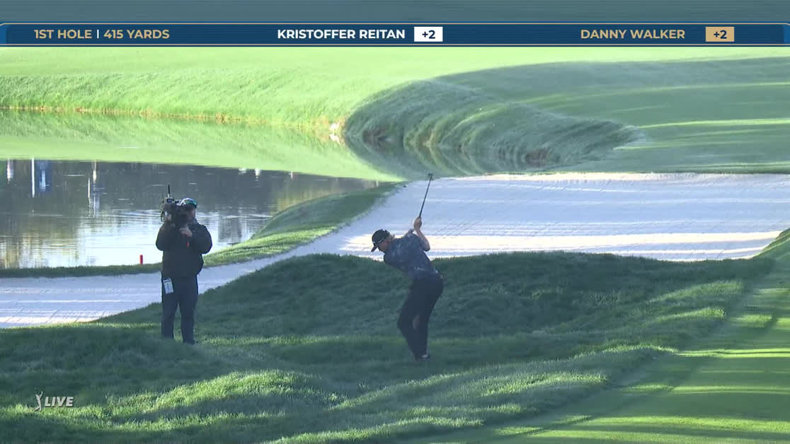 Danny Walker | Round 3 | 1st hole | Shot 2 | 2026 THE PLAYERS