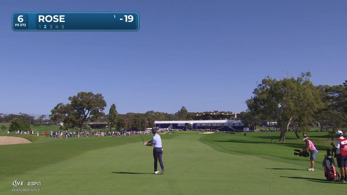 Justin Rose | Round 3 | 6th hole | Shot 2 | 2026 Farmers