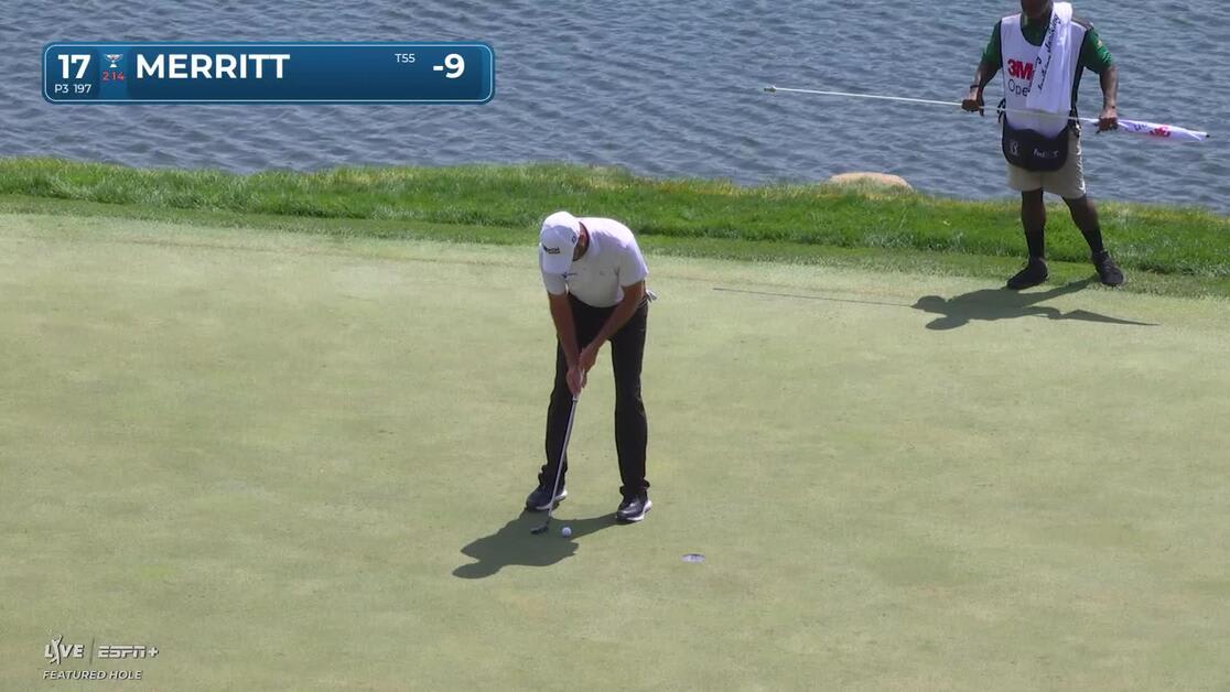 Troy Merritt | Round 4 | 17th hole | Shot 3 | 2025 3M Open