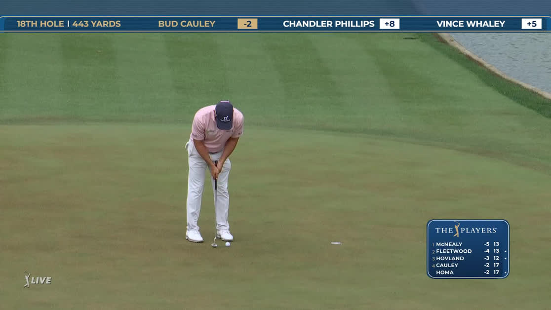 Bud Cauley | Round 1 | 18th hole | Shot 4 | 2026 THE PLAYERS