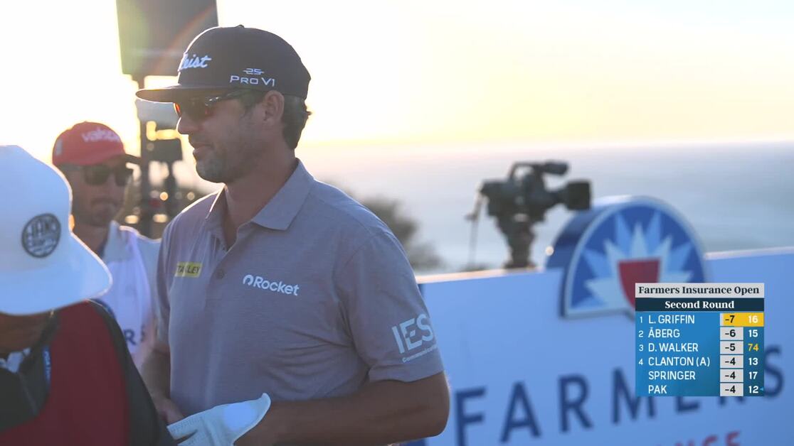 Lanto Griffin | Round 2 | 17th hole | Shot 1 | 2025 Farmers