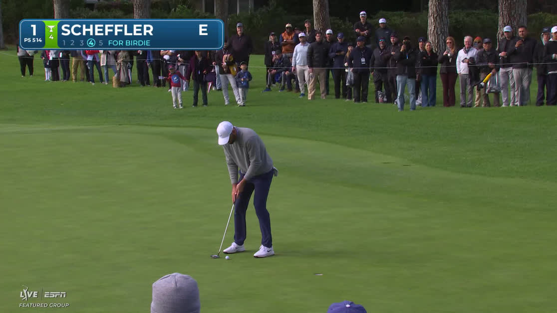 Scottie Scheffler | Round 1 | 1st hole | Shot 4 | 2026 The Genesis