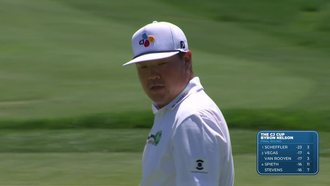Sungjae Im | Round 4 | 10th hole | Shot 4 | 2025 THE CJ CUP