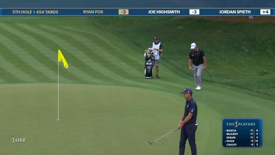 Ryan Fox | Round 4 | 5th hole | Shot 3 | 2025 THE PLAYERS
