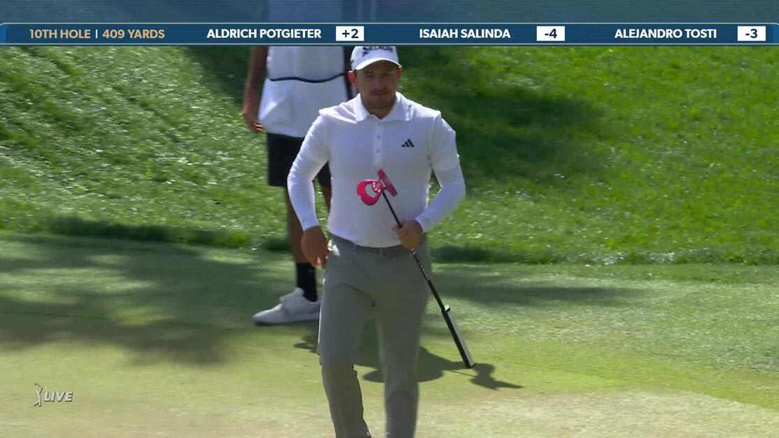 Alejandro Tosti | Round 2 | 10th hole | Shot 3 | 2025 THE PLAYERS
