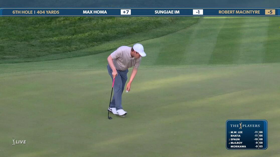 Robert MacIntyre | Round 2 | 6th hole | Shot 5 | 2025 THE PLAYERS