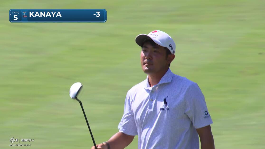 Takumi Kanaya | Round 2 | 14th hole | Shot 4 | 2025 John Deere
