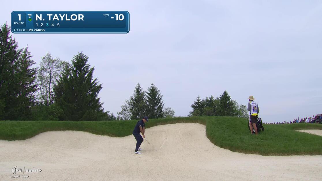 Nick Taylor | Round 4 | 1st hole | Shot 3 | 2025 RBC Canadian