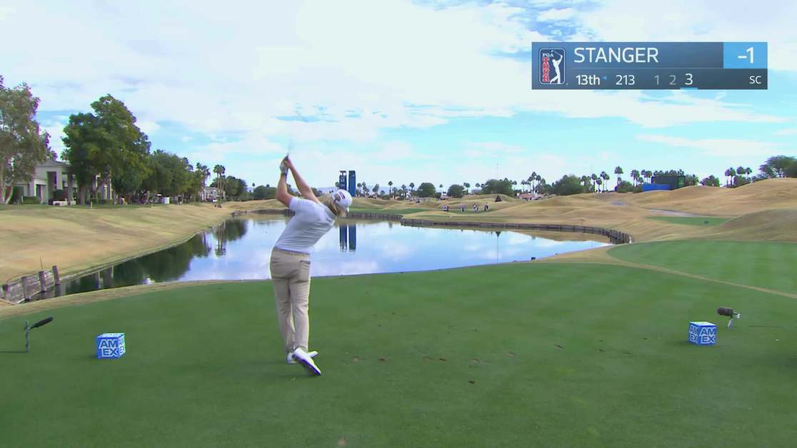 Jimmy Stanger | Round 1 | 13th hole | Shot 3 | 2026 The American Express