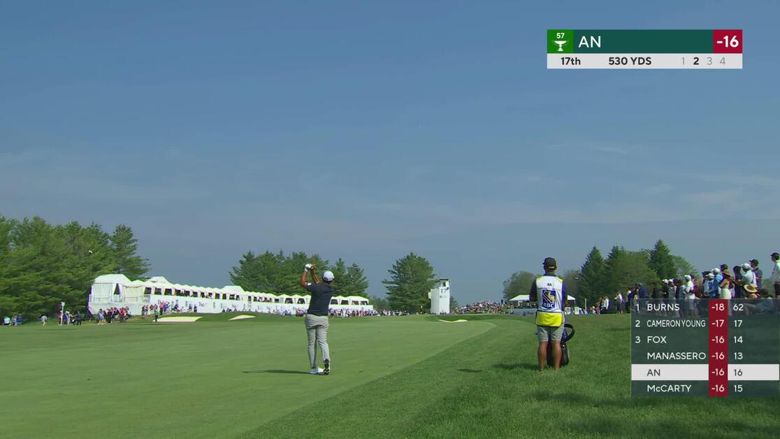 Byeong Hun An | Round 4 | 17th hole | Shot 2 | 2025 RBC Canadian