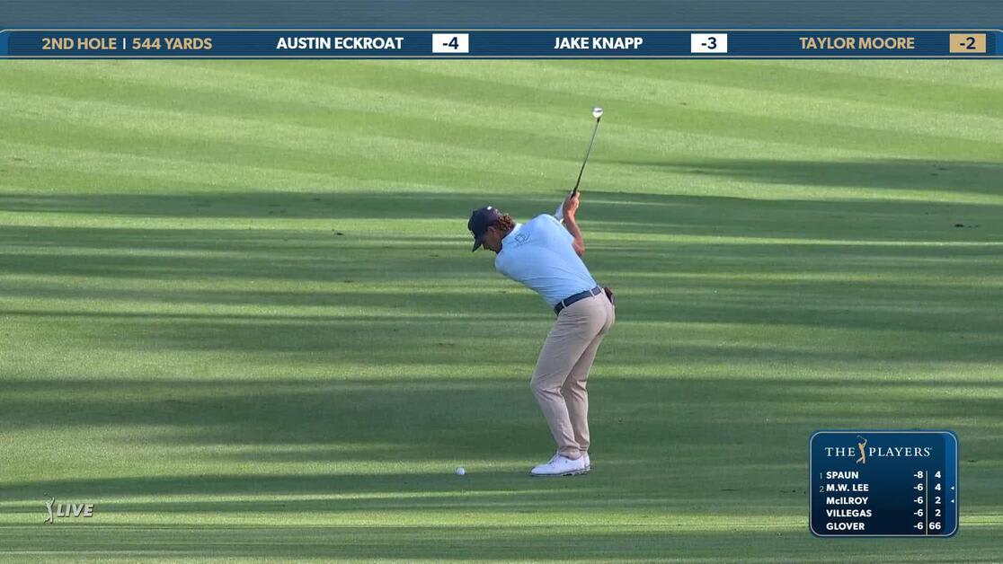Taylor Moore | Round 2 | 2nd hole | Shot 3 | 2025 THE PLAYERS