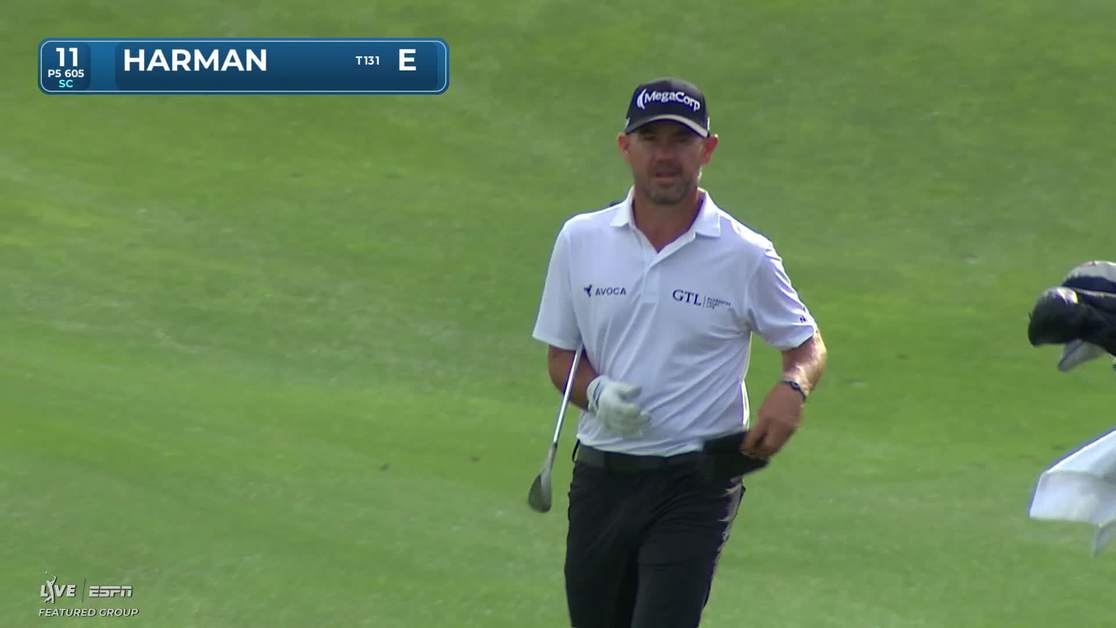 Brian Harman | Round 1 | 11th hole | Shot 4 | 2026 The American Express