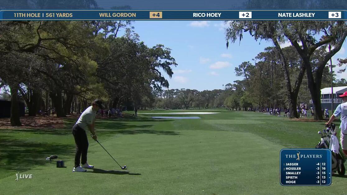 Will Gordon | Round 1 | 11th hole | Shot 1 | 2025 THE PLAYERS