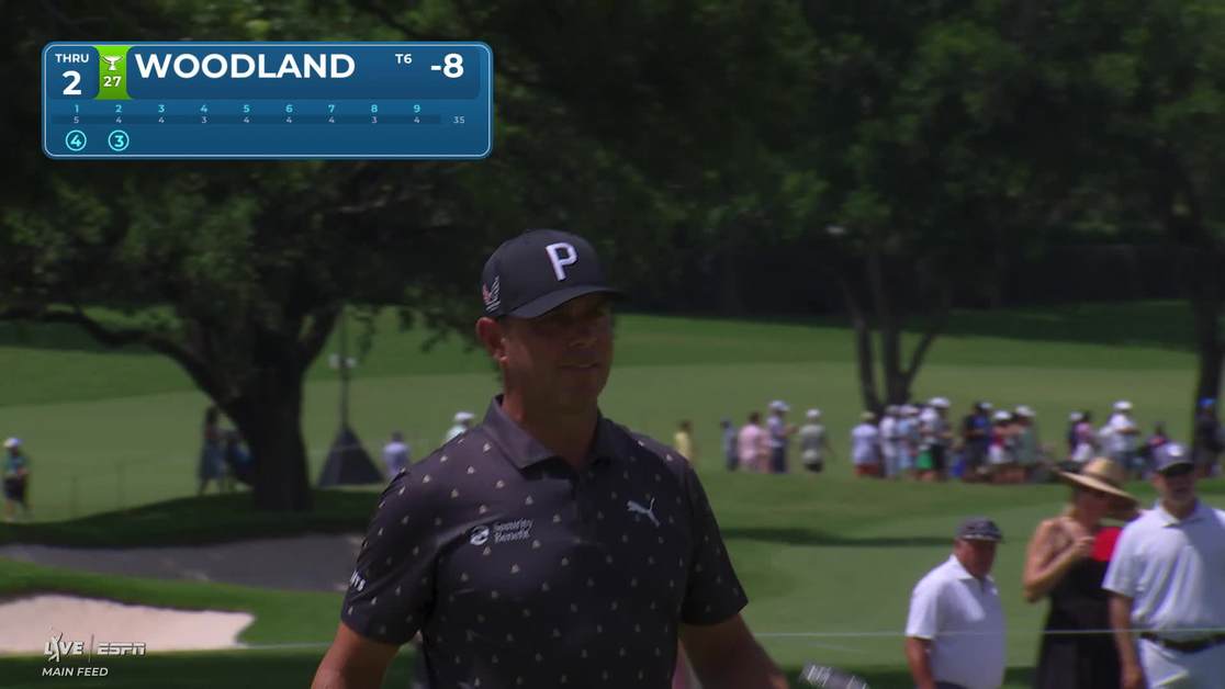 Gary Woodland | Round 3 | 2nd hole | Shot 3 | 2026 Charles Schwab