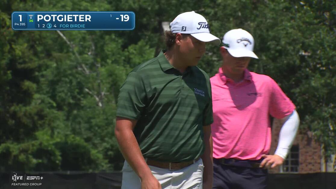 Aldrich Potgieter | Round 4 | 1st hole | Shot 3 | 2025 Rocket Classic