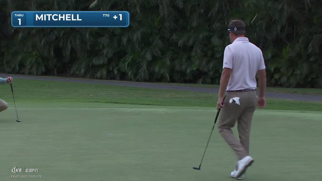 Keith Mitchell | Round 4 | 1st hole | Shot 3 | 2026 Sony Open