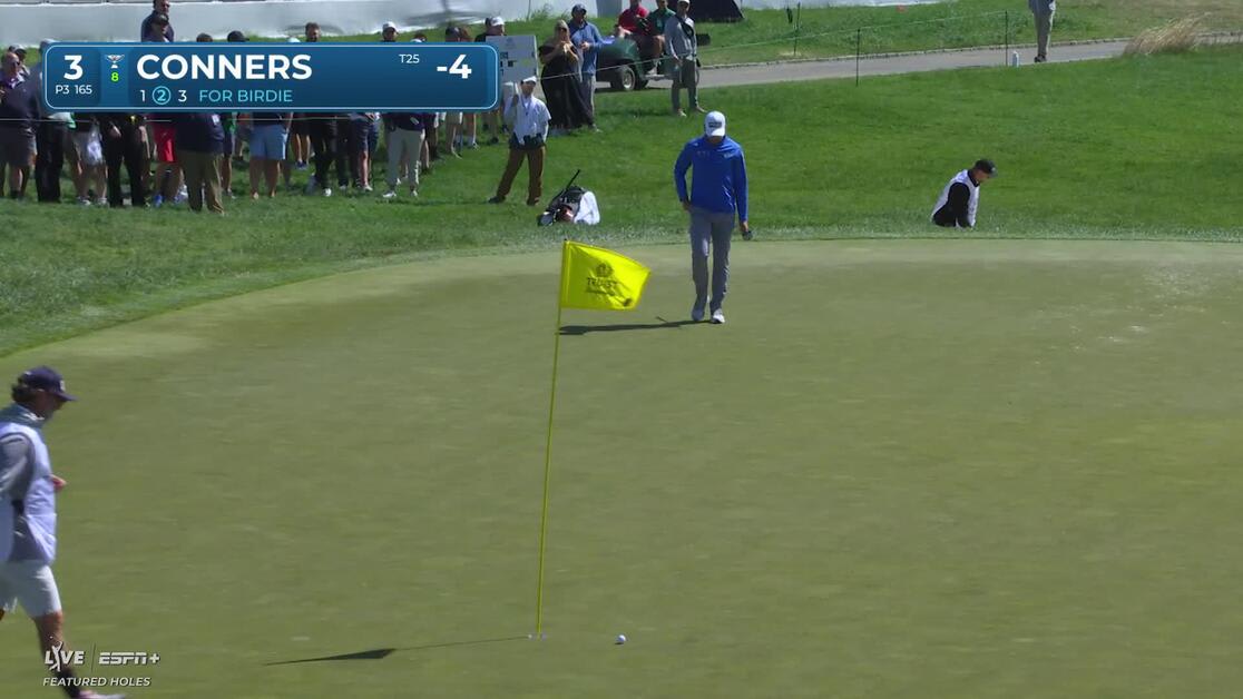 Corey Conners | Round 3 | 3rd hole | Shot 2 | 2025 Truist Championship
