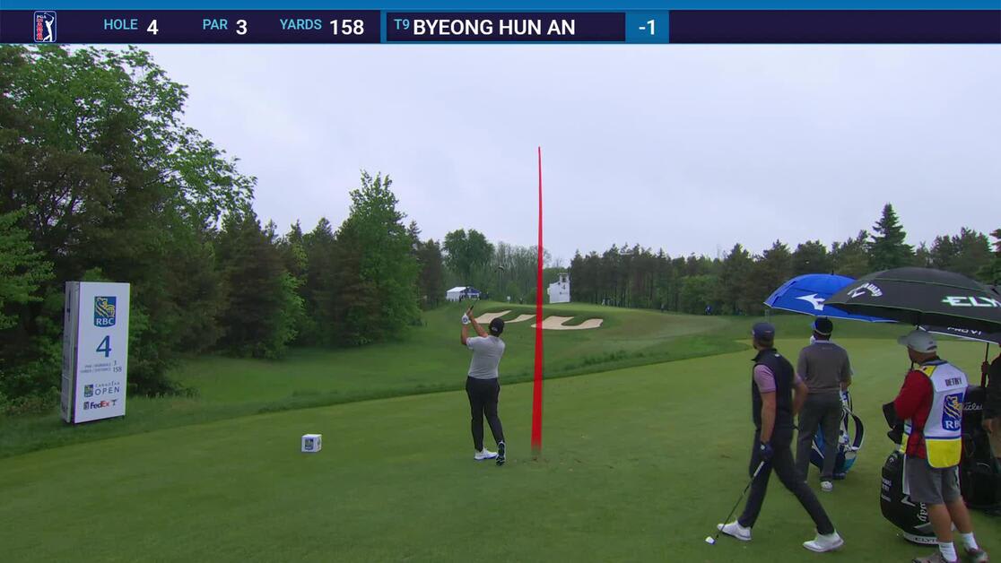 Byeong Hun An | Round 1 | 4th hole | Shot 1 | 2025 RBC Canadian