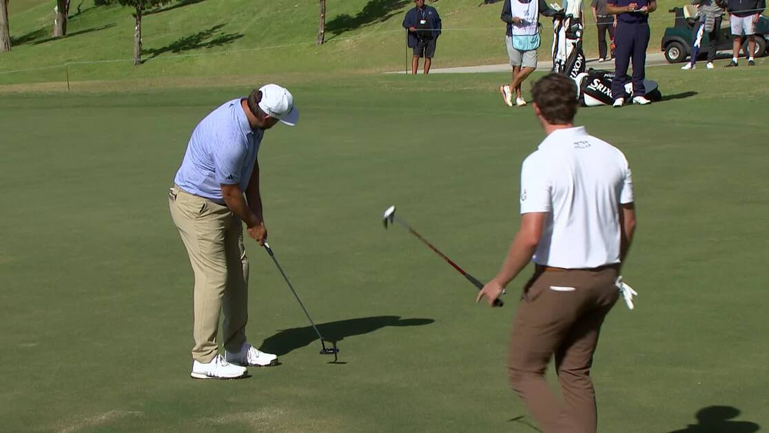 Andrew Novak | Round 3 | 9th hole | Shot 3 | 2024 Butterfield Bermuda