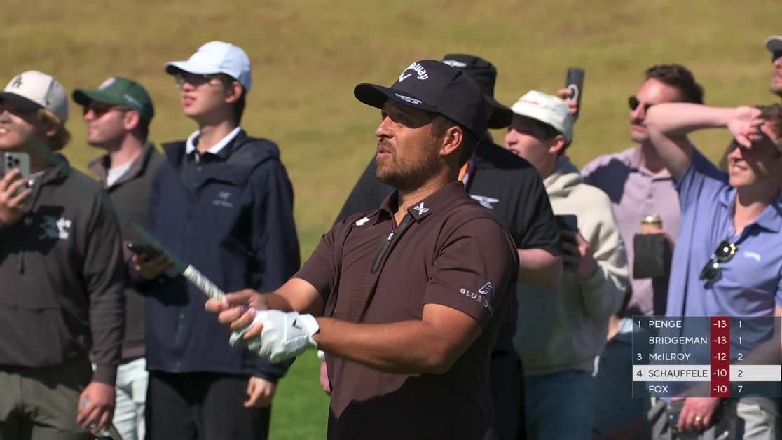 Xander Schauffele | Round 3 | 3rd hole | Shot 2 | 2026 The Genesis