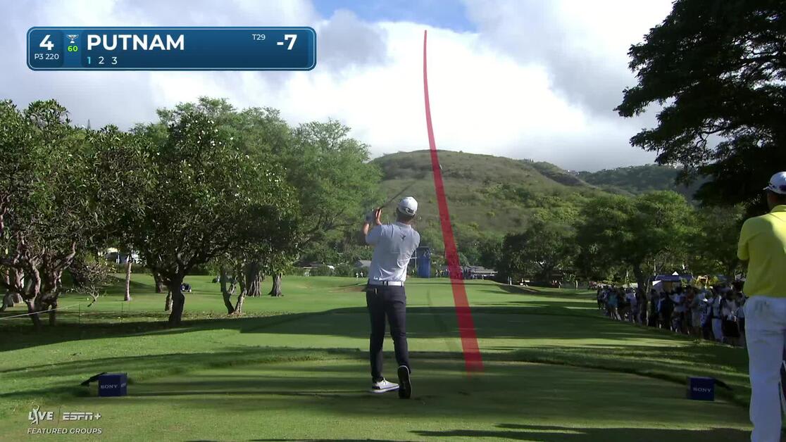 Andrew Putnam | Round 4 | 4th hole | Shot 1 | 2025 Sony Open