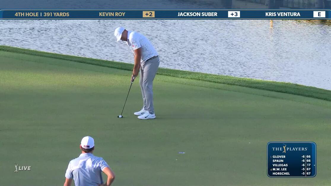 Kevin Roy | Round 1 | 4th hole | Shot 5 | 2025 THE PLAYERS