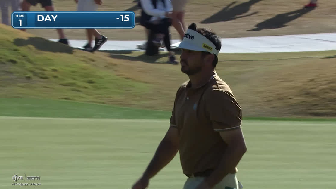 Jason Day | Round 4 | 1st hole | Shot 4 | 2026 The American Express