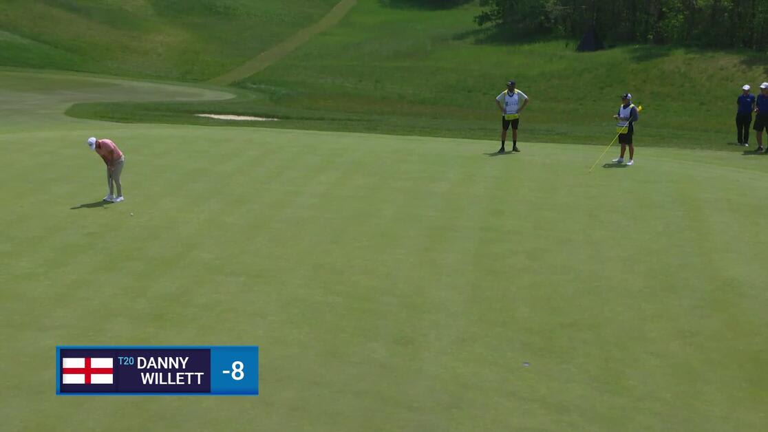 Danny Willett | Round 3 | 4th hole | Shot 3 | 2025 RBC Canadian
