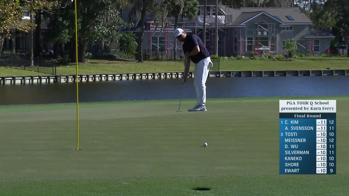 Marcelo Rozo | Round 4 | 9th hole | Shot 3 | 2025 PGA TOUR Q-School