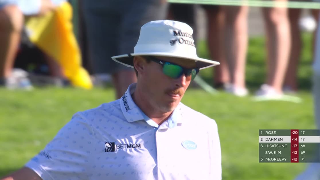 Joel Dahmen | Round 3 | 18th hole | Shot 3 | 2026 Farmers