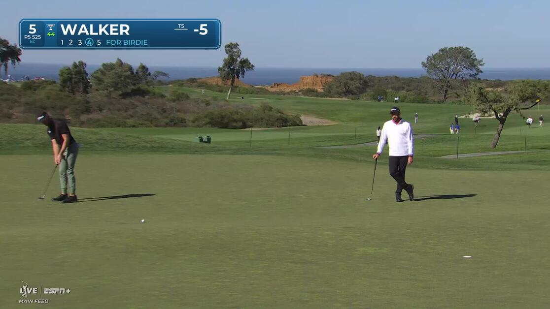 Danny Walker | Round 2 | 5th hole | Shot 4 | 2025 Farmers