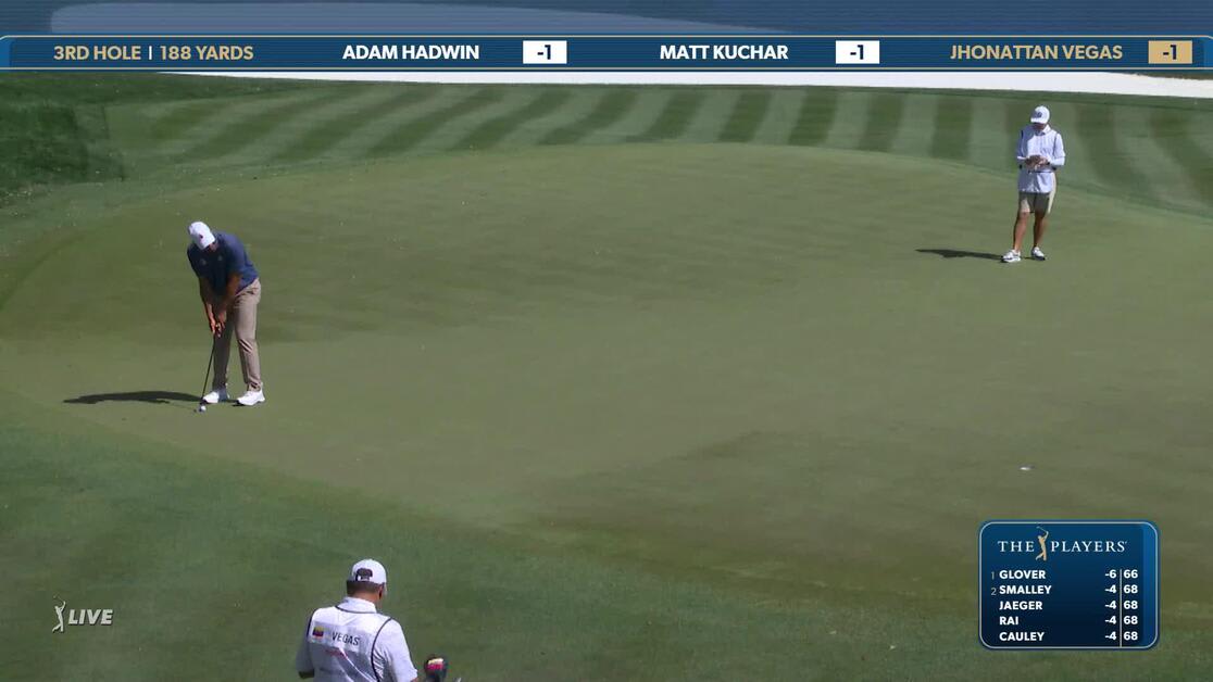 Jhonattan Vegas | Round 1 | 3rd hole | Shot 4 | 2025 THE PLAYERS