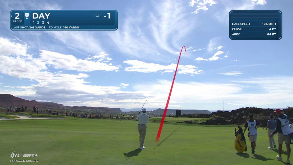 Jason Day | Round 1 | 2nd hole | Shot 2 | 2025 Bank of Utah