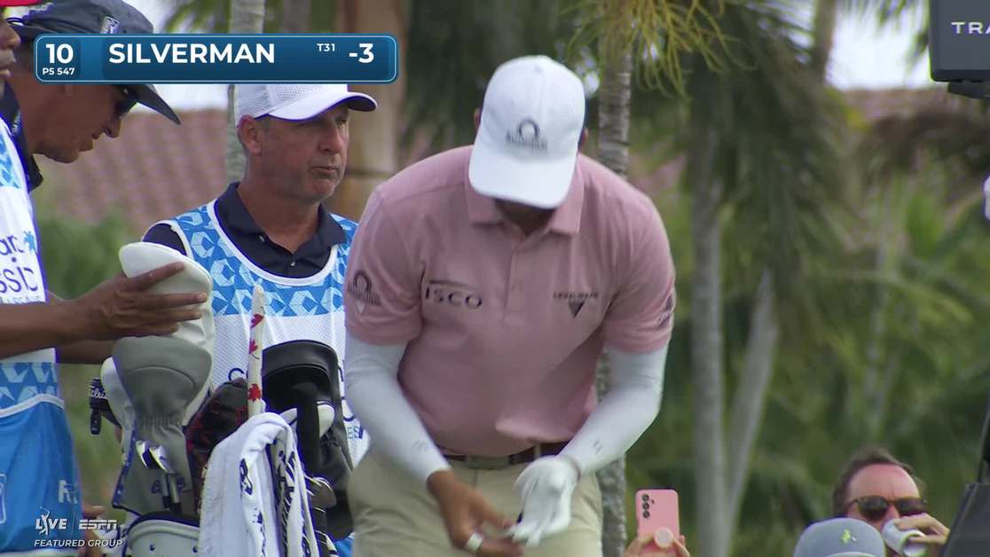 Ben Silverman | Round 3 | 10th hole | Shot 1 | 2026 Cognizant Classic
