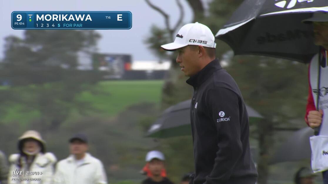 Collin Morikawa | Round 1 | 9th hole | Shot 5 | 2025 Genesis