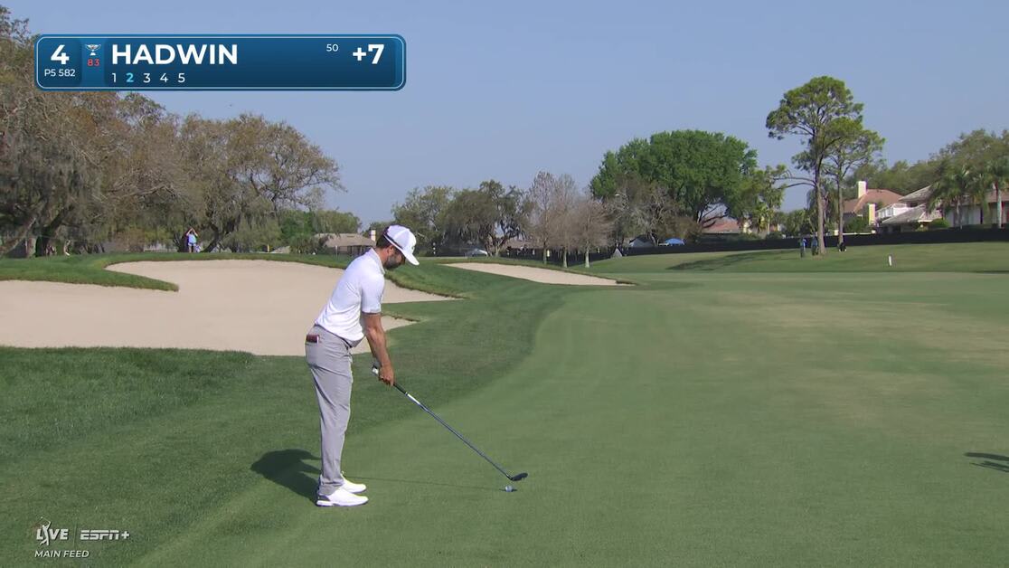 Adam Hadwin | Round 4 | 4th hole | Shot 2 | 2025 Arnold Palmer Invitational