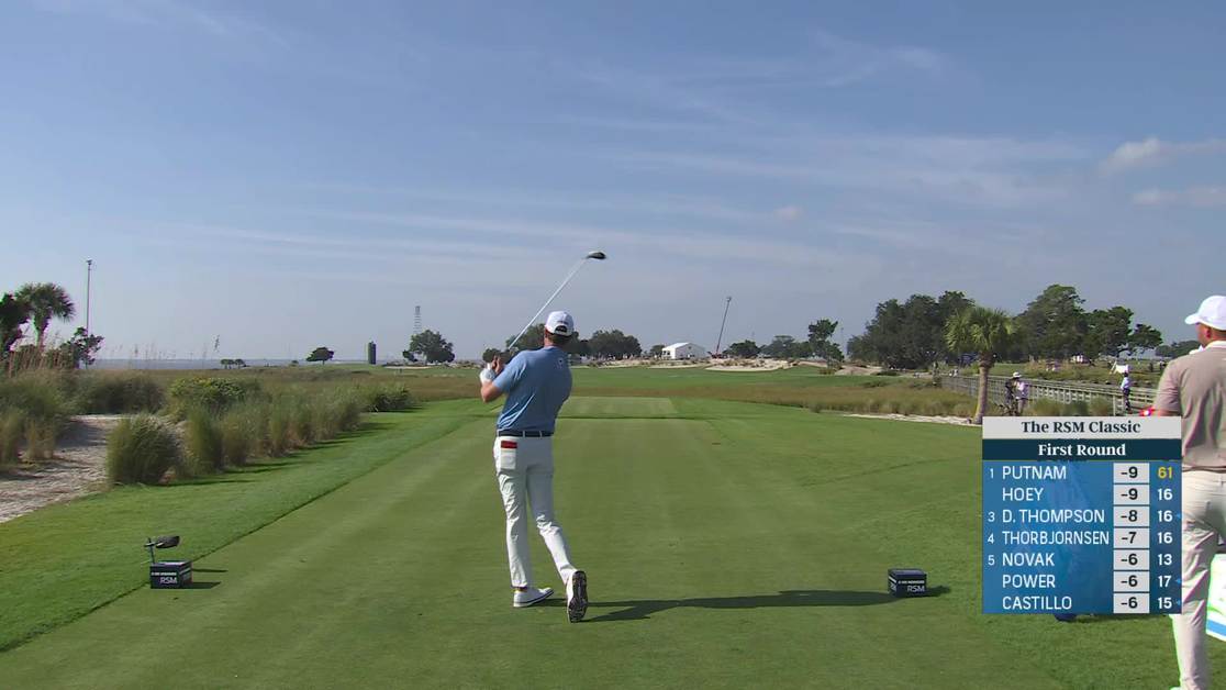 Harris English | Round 1 | 13th hole | Shot 1 | 2025 The RSM Classic