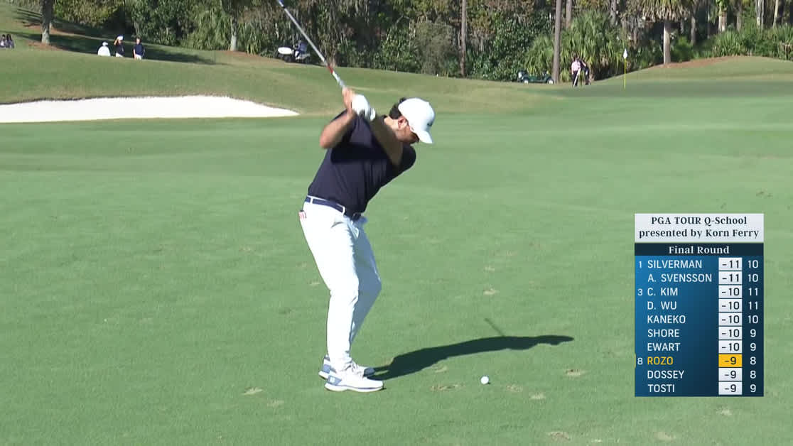 Marcelo Rozo | Round 4 | 9th hole | Shot 2 | 2025 PGA TOUR Q-School