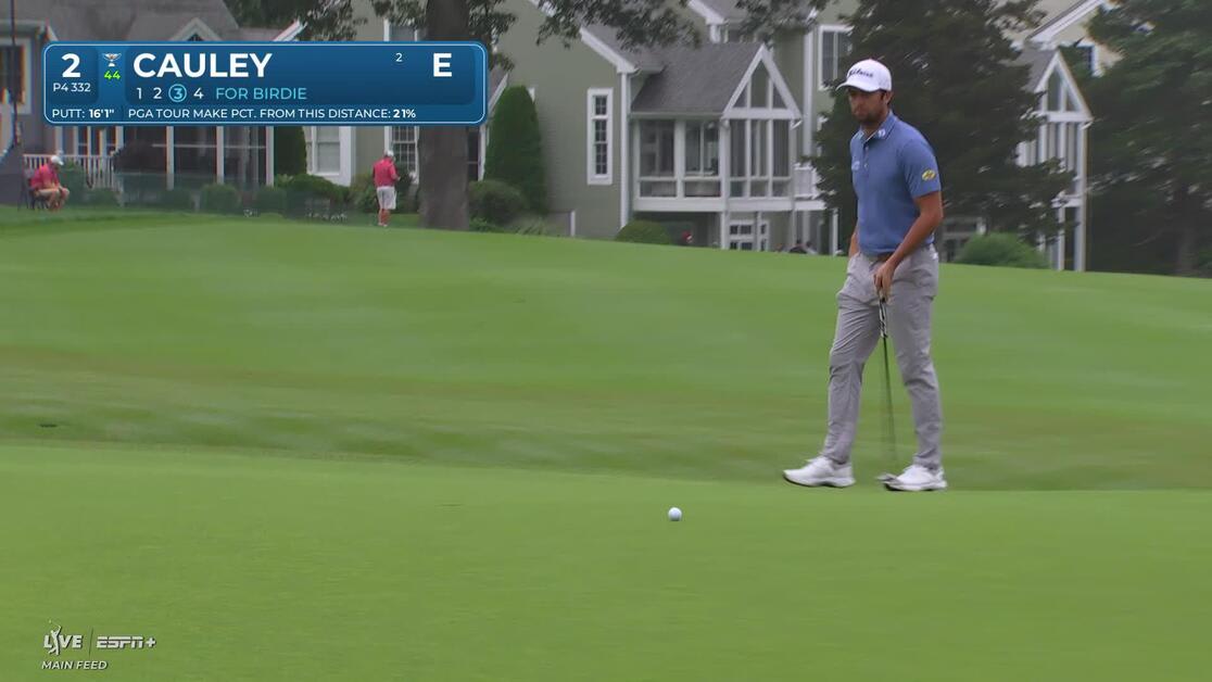 Bud Cauley | Round 1 | 2nd hole | Shot 4 | 2025 Travelers
